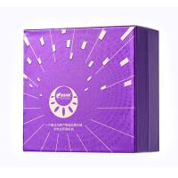 China Eco Friendly Flip Hard Cardboard Cosmetic Packaging Boxes With Foam EVA for sale