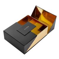 China Popular Double Door Magnetic Flap Closure Rigid Cardboard Packaging Boxes for High End Gifts for sale