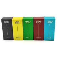 China Custom Order Essential Oil Perfume Square Package Box Cosmetic Packaging Paper Boxes 50ml for sale