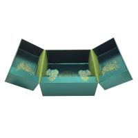 China Double Door Cosmetics Paper Perfume Packaging Box Custom For Skin Care Products for sale