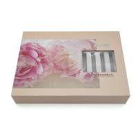 China Skincare Cosmetic Gift Box Packaging Paperboard Magnetic Flip Top Box With Window for sale