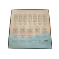 China Paper Cardboard Packaging Box Printing 12 Bottles Skin Care Gift Box With Clear Window for sale