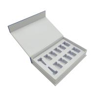 China Skincare Packaging Box Printing Freeze Dried Powder Rigid Flip Paper Box With Inserts for sale