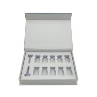 China Skincare Packaging Box Printing Freeze Dried Powder Rigid Flip Paper Box With Inserts for sale