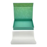 China Color Printing Rigid Flip Cover Gift Box With Tissue Paper Skincare Packaging Boxes for sale
