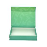 China Color Printing Rigid Flip Cover Gift Box With Tissue Paper Skincare Packaging Boxes for sale