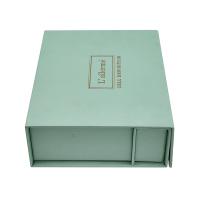 China Flip Cover Rigid Gift Box Skincare Custom Magnetic Box Packaging With Dividers Tray for sale