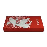 China Convex Printing Pattern Makeup Tool Gift Box Cosmetics Eyeshadow Box Packaging for sale
