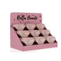 China Paper Cardboard Counter Top Display Cases Table Pop Cosmetic Display Show Stand for sale