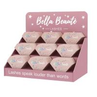 China Paper Cardboard Counter Top Display Cases Table Pop Cosmetic Display Show Stand for sale