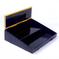 China Eco Friendly Socks Scarf Display Case Custom Cardboard Countertop Display Boxes for sale