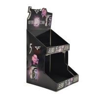 China Corrugated Retail Counter Display Boxes Paper Cardboard Snack PDQ Display Box for sale