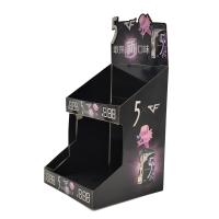 China Corrugated Retail Counter Display Boxes Paper Cardboard Snack PDQ Display Box for sale