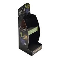 China Advertising Carton Counter Display Box Cardboard Counter Table Top Display Stand for sale