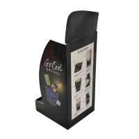 China Advertising Carton Counter Display Box Cardboard Counter Table Top Display Stand for sale