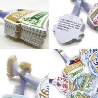 China Store Promotional Wobbler Advertising Printing Display Shelf Dangler For Supermarket for sale