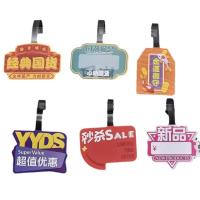 China Adhesive PP PVC POP Display Retail Shelf Wobblers Advertising Promotional Dangler for sale