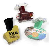 China Adhesive PP PVC POP Display Retail Shelf Wobblers Advertising Promotional Dangler for sale