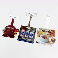 China Custom Swing Wobbler Plastic Strip Supermarket Shelf Wobbler Display For Advertising for sale