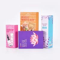 China Wholesale Custom Logo Lamination Customize Print Folding Cosmetic Paper Boxes Packaging for sale