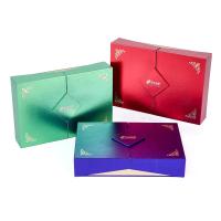 China Custom Box Packaging Magnetic 2 Two Pieces Side Open Double Door Gift Packaging Box With Logo For Skincare Essential Oil Bottle for sale