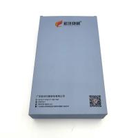 China Custom Folding Cardboard Box At The Top Of Cosmetic Packaging With Transparent PVC Windows After Opening for sale