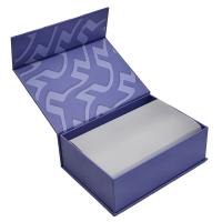 China Custom Rigid Silk Scarf Gift Box Paperboard With Tissue Paper And Magnet Closure For Easy Shipping for sale