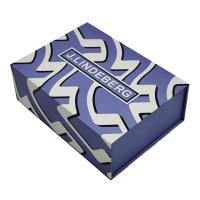 China Custom Rigid Silk Scarf Gift Box Paperboard With Tissue Paper And Magnet Closure For Easy Shipping for sale