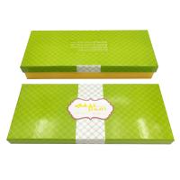 China Rigid Cardboard Chocolate Box Two Piece Candy Plastic Tray Insert Box Custom Logo Food Packaging Food Lid and Base Box for sale