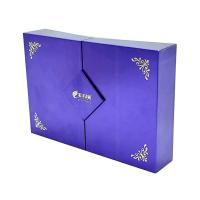China Customizable Double Door Magnetic Lid Paper Gift Box Rigid Cardboard Corrugated For Cosmetic Skincare Packaging Candle Shipping for sale