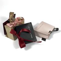 China Wholesale Modern Luxury Black Die Cut Paper Bags For Clothing Perfume Jewelry Gift Shopping Custom Logo Unique Design for sale