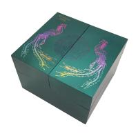 China Custom Gold Stamping Business Tea Cup Gift Box Embossed Printing Teacup Rigid Gift Set Gift Box for sale