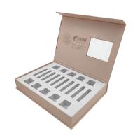 China custom premium luxury folding rigid cardboard paper packaging luxury gift present boxes skincare packaging bottle set box for sale