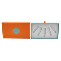 China Custom Logo Wholesale Rigid Cardboard Drawer Gift Packaging Box With Eva Foam Insert for sale