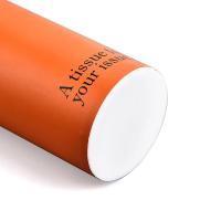 China Custom Cylinder Tube Packaging Round Cardboard Boxes Cylinder Tissues Box for sale