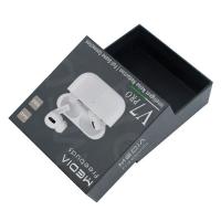 China Earphone Packing Paper Hanging Box Custom Wireless Headphone Headset Outer Packaging Boxes Bluetooth Earphone Rigid Boxes for sale