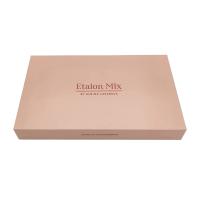 China Custom Logo Flip Top Magnetic Box Beauty Makeup Paper Boxes Cosmetics Packaging Gift Box for sale