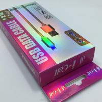 China Custom Design Hologram Card USB Charger Cable Packaging Box for Gift and Custom Box for sale