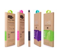 China Custom Retail Screen Protector Packaging Box with 4-color Printing and Recycled Materials for Tempered Glass Film for sale