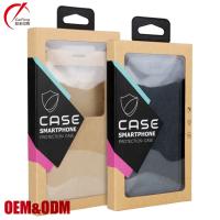 China Custom Logo Print High Quality Phone Case Box with PVC Insert 171x95x16 mm Packaging Box for sale