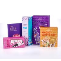 China Custom Cosmetic Packaging Box with 4-color Printing and 4c Offset Printing for Skincare Products for sale