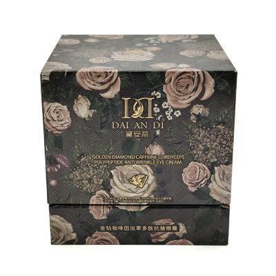 China Custom Size Luxury Skincare Rigid Box with Free Sample and Cuboid Design for Cosmetic Packaging for sale