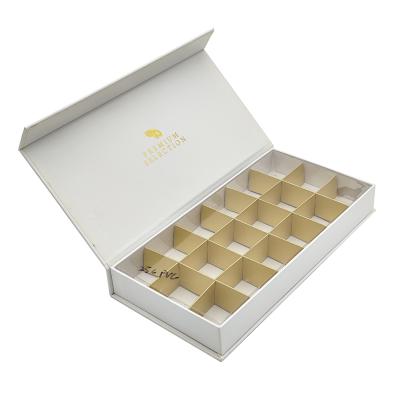 China Custom Size Luxury Chocolate Box with Food Grade Paperboard and Cuboid Shape for Gift Packaging for sale
