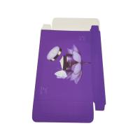 China Customized Luxury Art Paper Face Mask Packaging Box with Bump Printing and Cuboid Design for sale