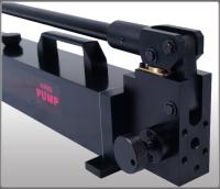 China High Pressure Hydraulic Hand Pump 70 Mpa for Hydraulic Tensioner with Dual Stage Output for sale