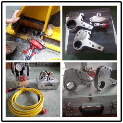 China Industrial Square Drive Hydraulic Torque Wrench 112-72000 Nm Bolt Tightening Loosening Tool for sale