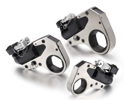 China 20000Nm Low Profile Steel Hydraulic Torque Wrench PDCT Series 3% Accuracy for sale