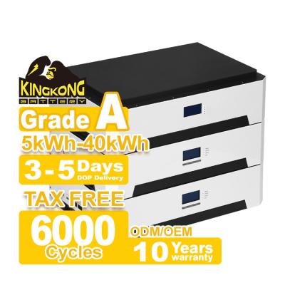 China Growatt 51.2V LiFePO4 Stackable Solar Battery - 5kWh to 30kWh Capacity, 100A Charge/Discharge, RS485/CAN Communication for sale