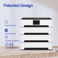 China Growatt 51.2V LiFePO4 Stackable Solar Battery - 5kWh to 30kWh Capacity, 100A Charge/Discharge, RS485/CAN Communication for sale