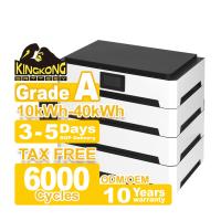 China 51.2V 10kWh Metal Case LiFePO4 Solar Battery Storage System for Home & Commercial Use for sale